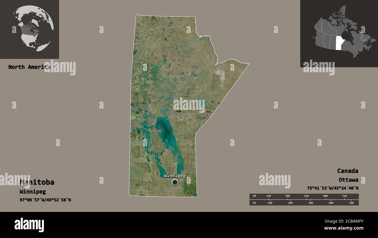 Manitoba Province Map High Resolution Stock Photography and Images - Alamy