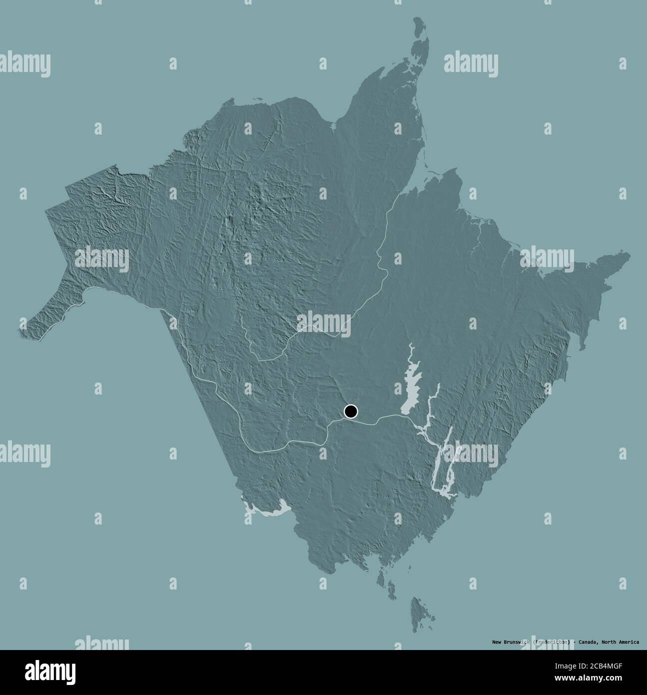 Brunswick on a map hi-res stock photography and images - Alamy