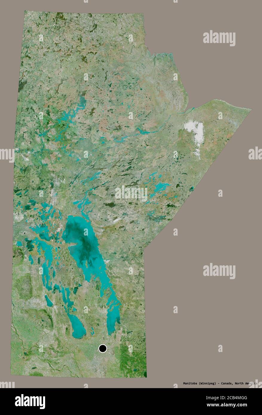 Winnipeg on a map hi-res stock photography and images - Alamy