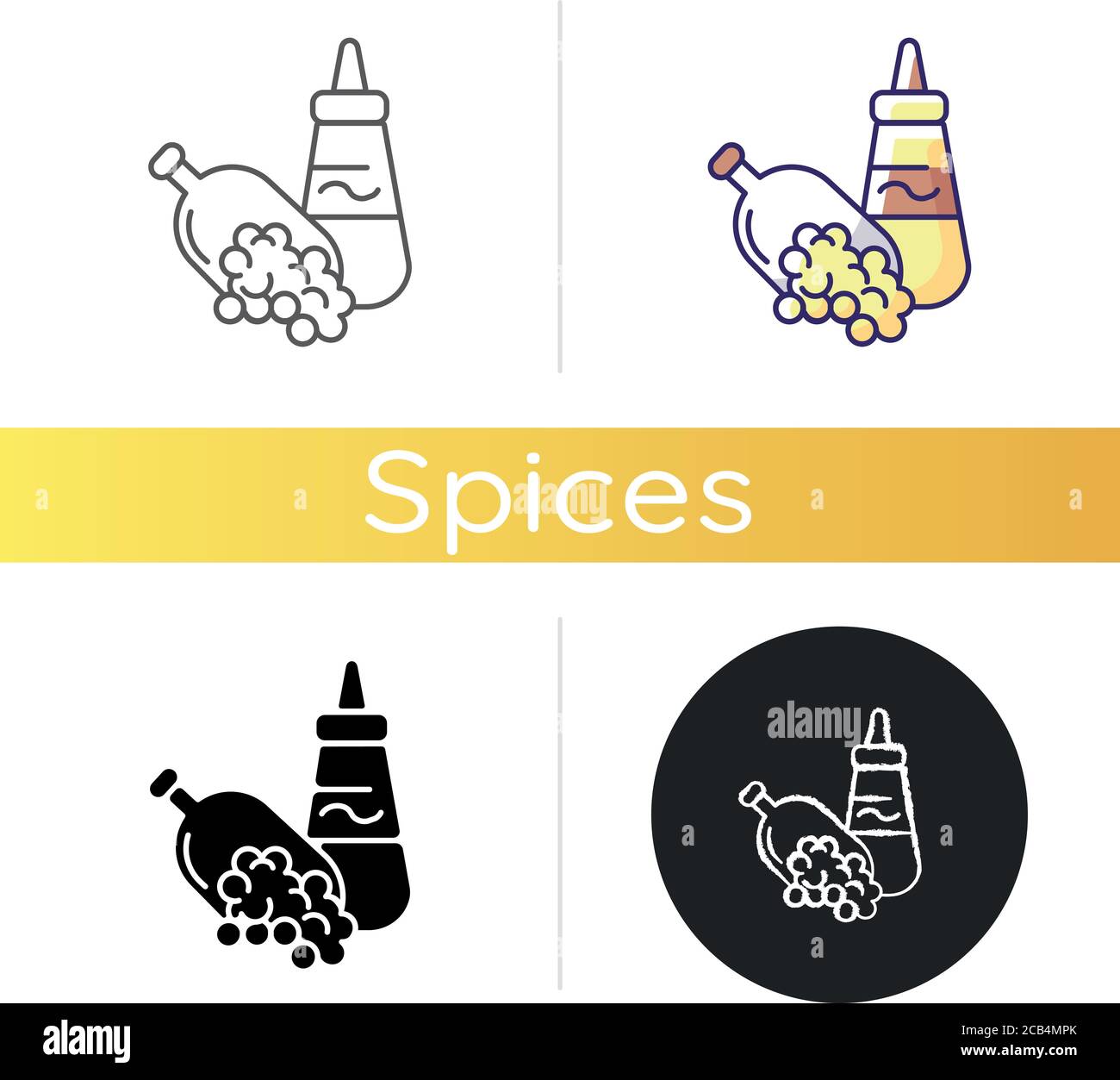 Mustard seeds icon. Mustard sauce. Pickling ingredient. Food seasoning ...