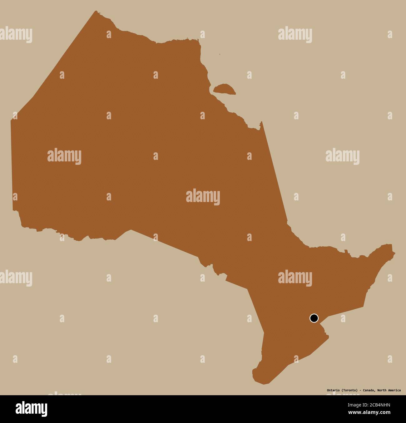 Ontario Province Map High Resolution Stock Photography and Images - Alamy