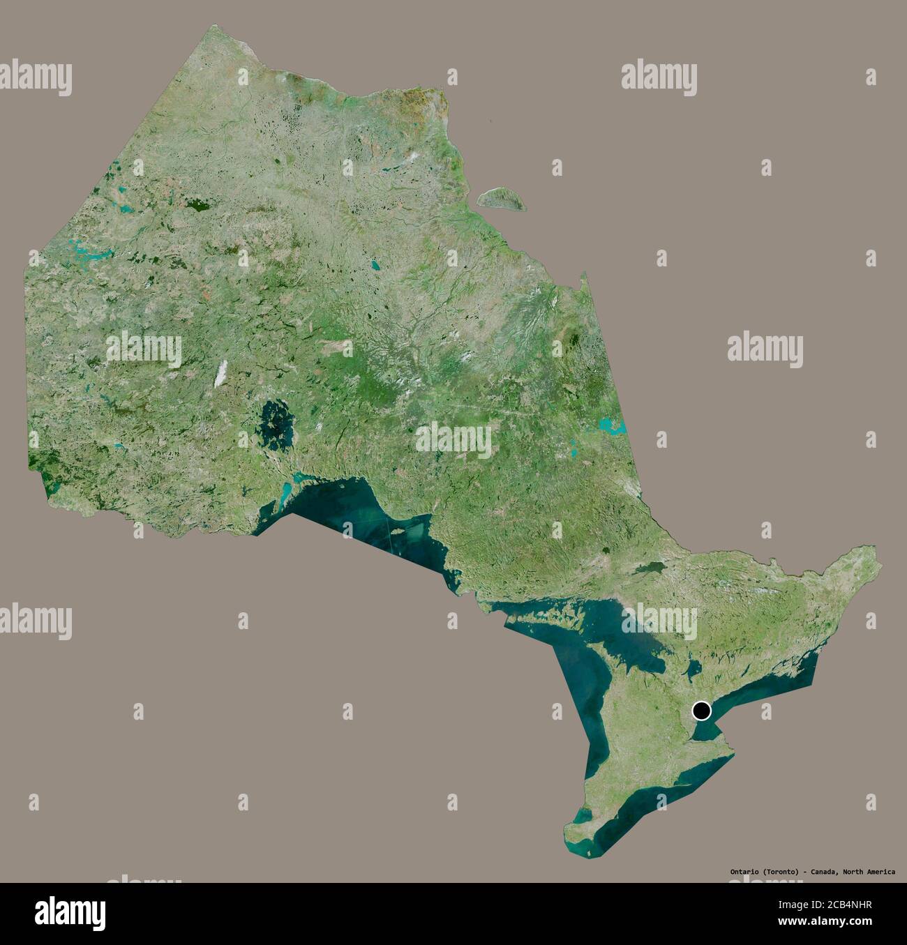 Ontario Province Map High Resolution Stock Photography and Images - Alamy