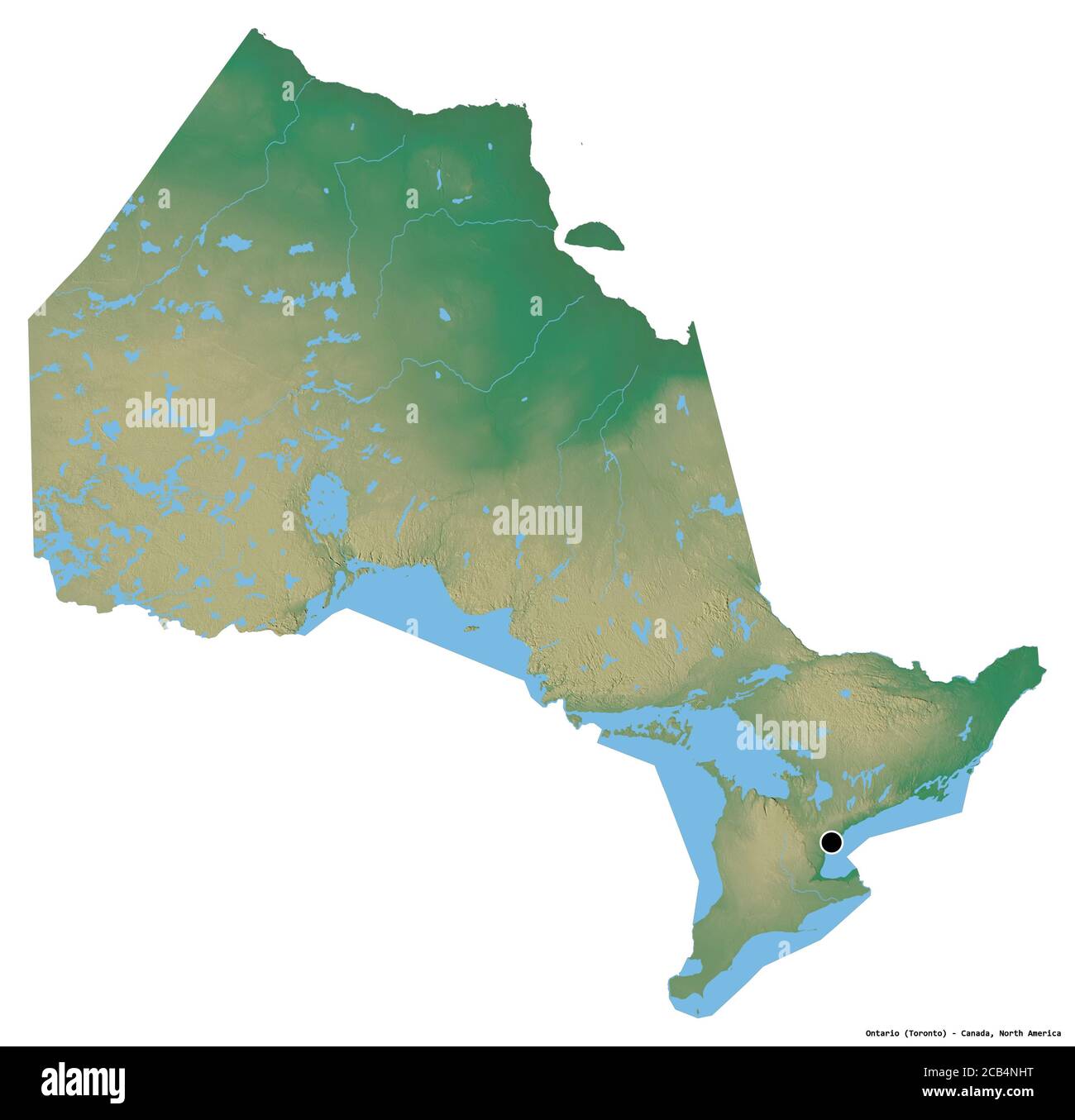 Map canada relief atlas Cut Out Stock Images & Pictures - Alamy