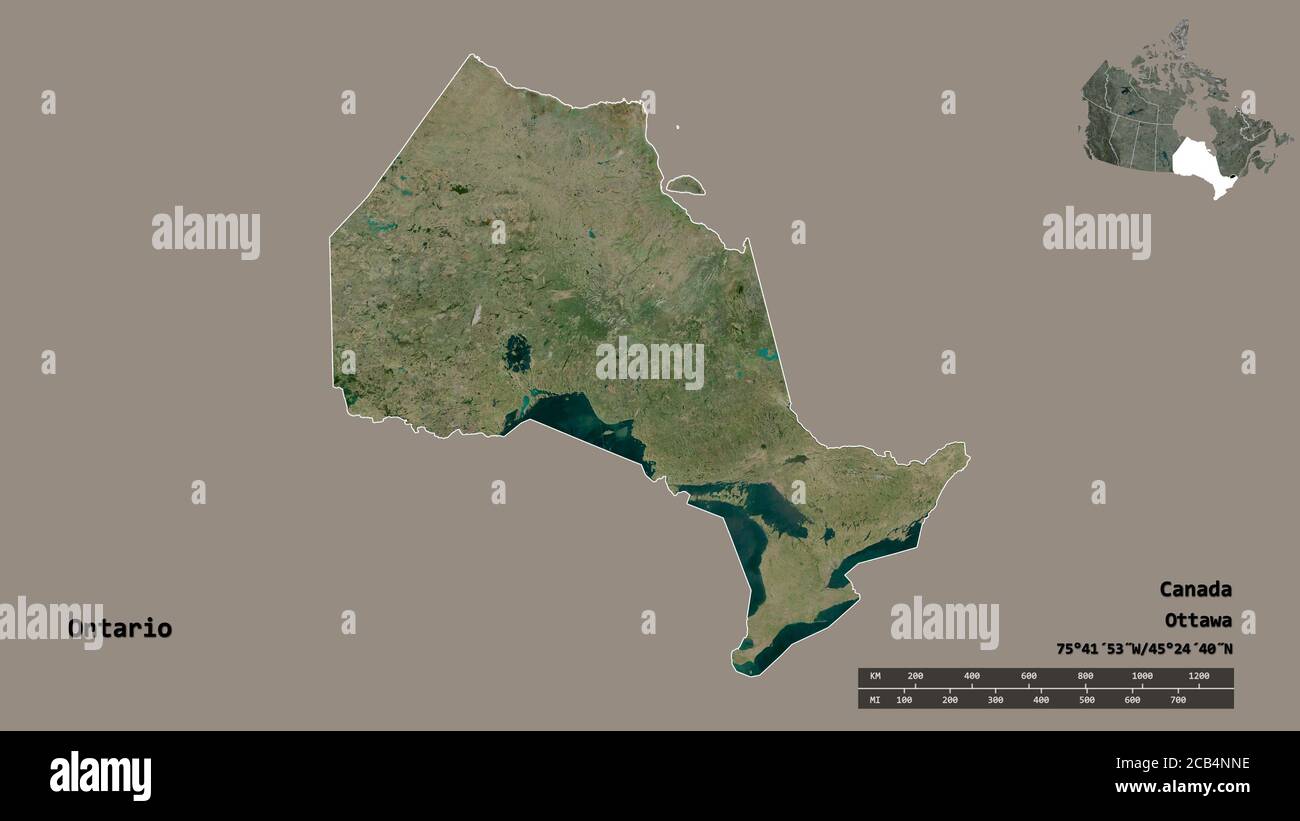 Ontario Province Map High Resolution Stock Photography and Images - Alamy