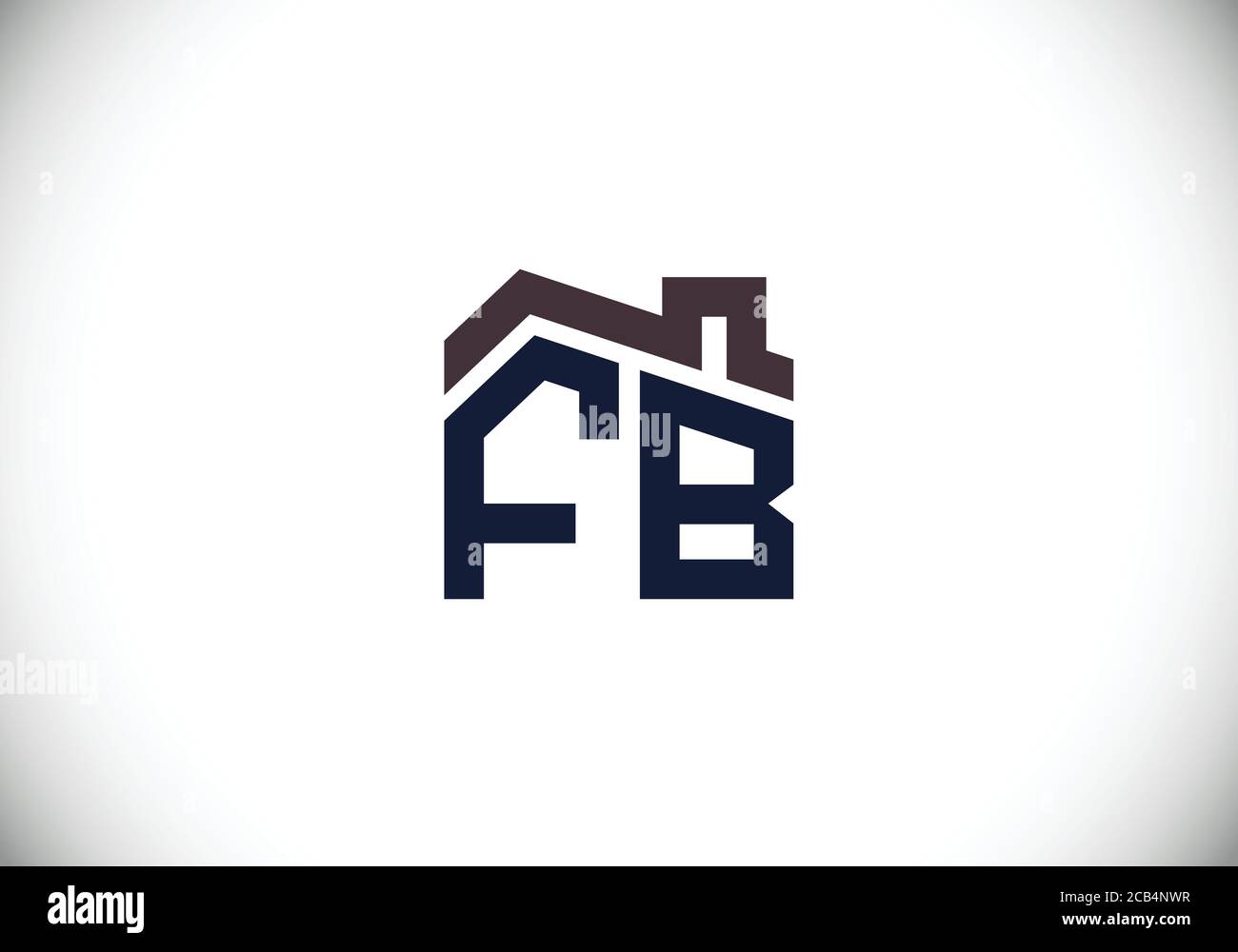 F B Initial Letter Logo design, Graphic Alphabet Symbol for Corporate ...