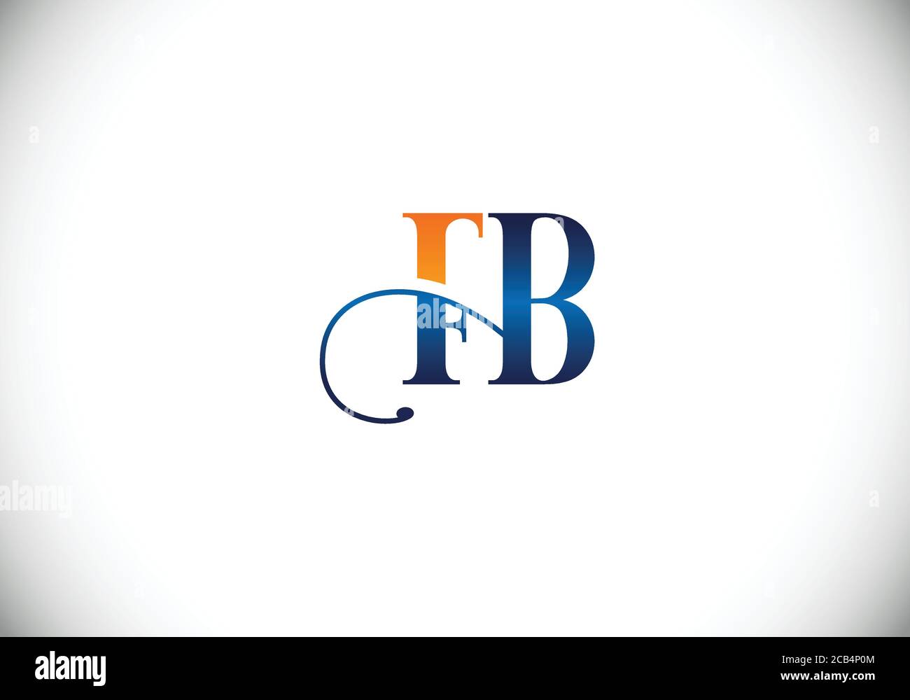 F B Initial Letter Logo design, Graphic Alphabet Symbol for Corporate ...