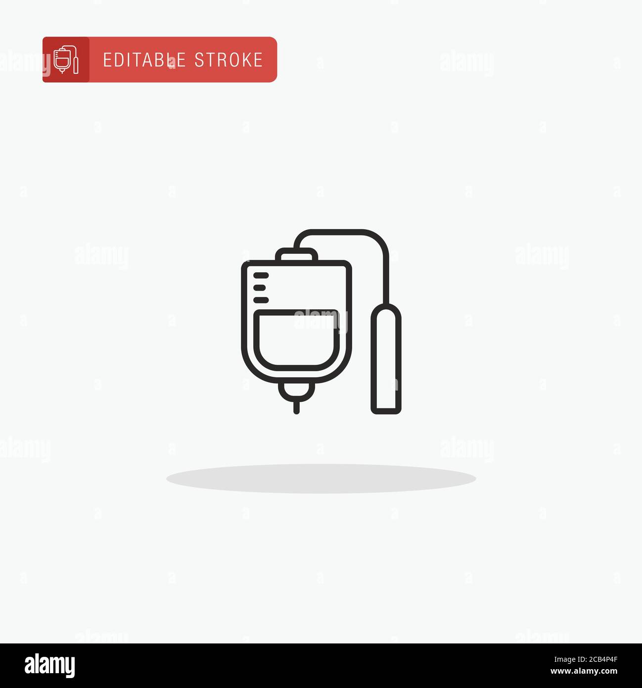 Iv Bag icon vector. Iv Bag icon for presentation Stock Vector Image ...