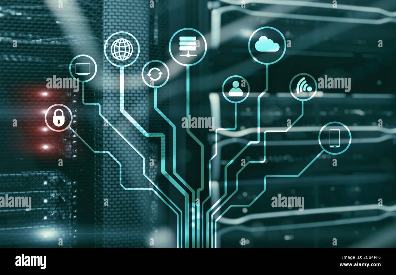 Server Room ICT information communication technology wireless internet ...