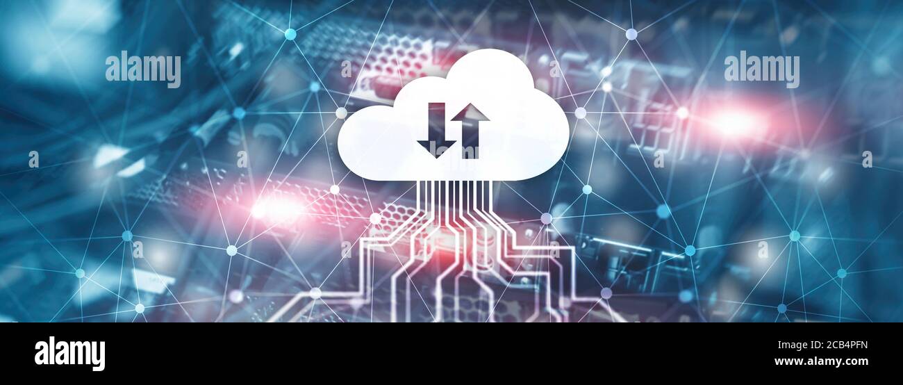 Future Network Cloud Services Business concept. Cloud for your ...
