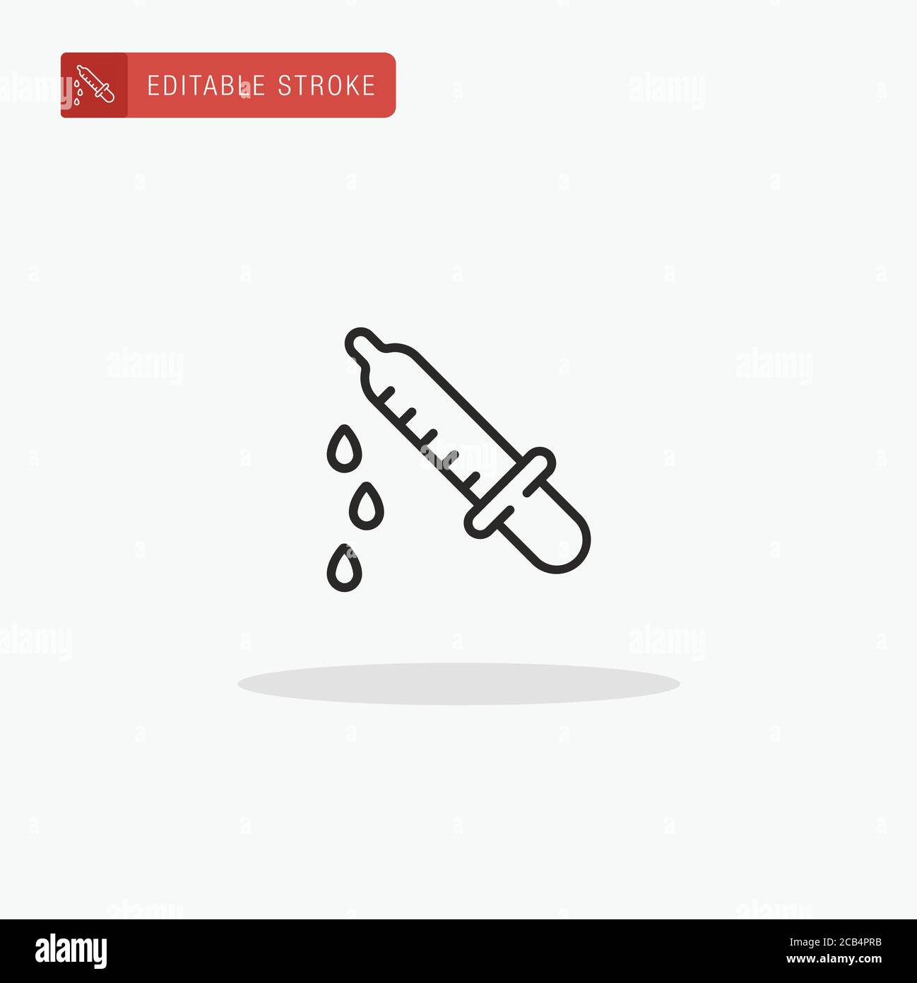 Pipette icon vector. Pipette icon for presentation Stock Vector Image ...