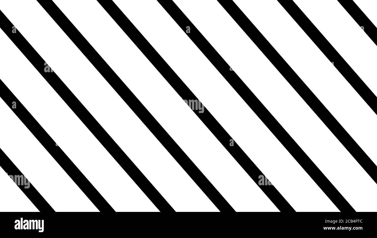 Computer generated white to black through slanted stripes. 3d rendering ...