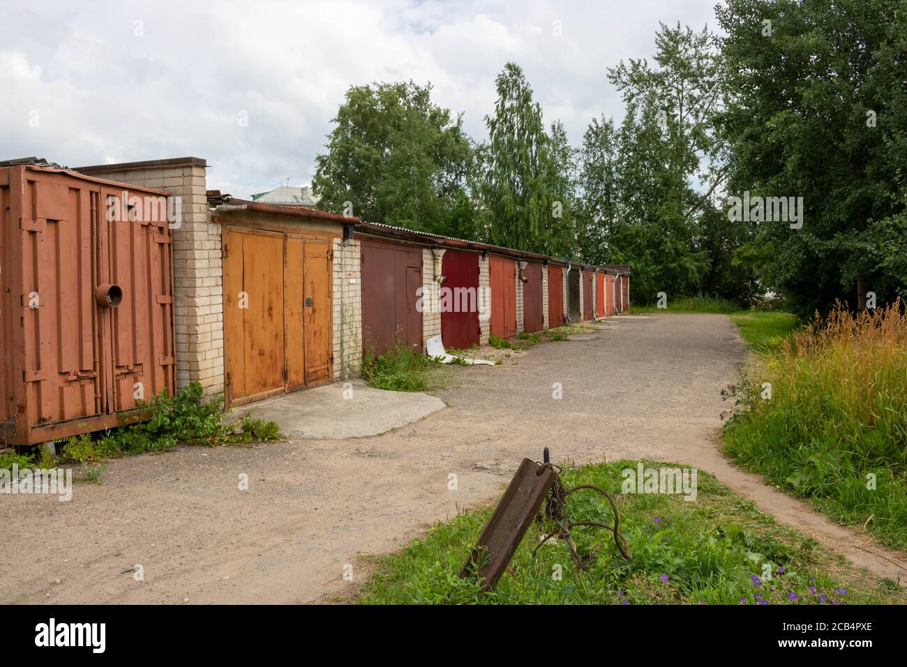 Soviet garage hi-res stock photography and images - Alamy