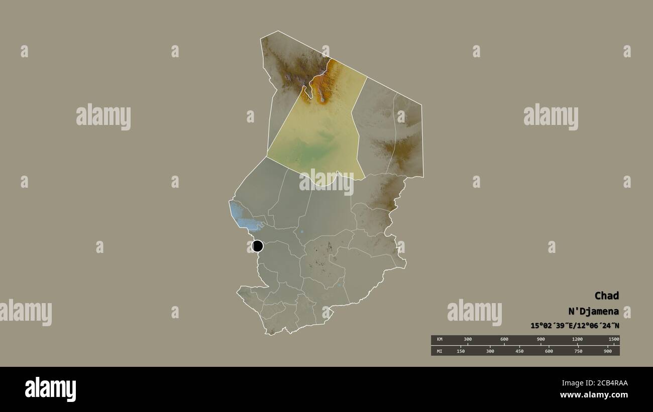 Borkou map hi-res stock photography and images - Alamy