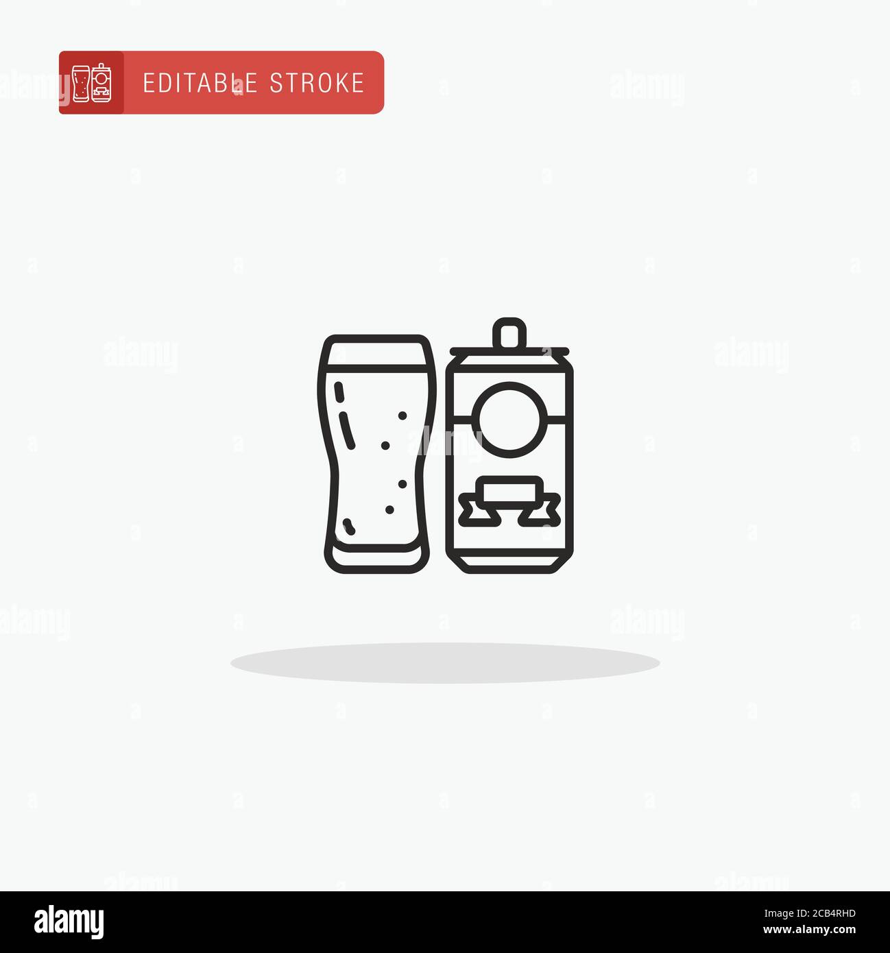 Pint icon vector. Pint icon for presentation Stock Vector Image & Art ...