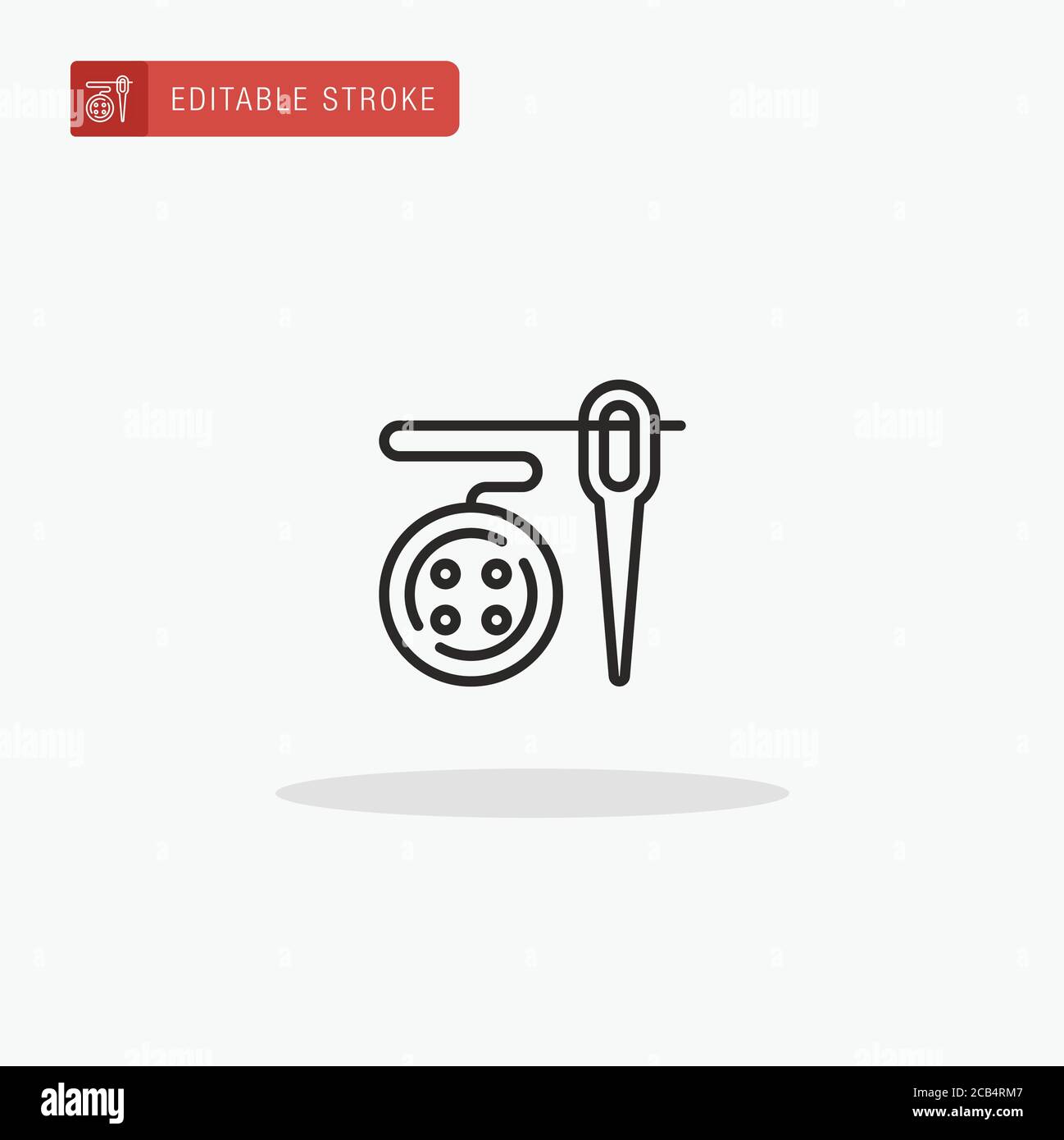Needle icon vector. Needle icon for presentation Stock Vector Image ...