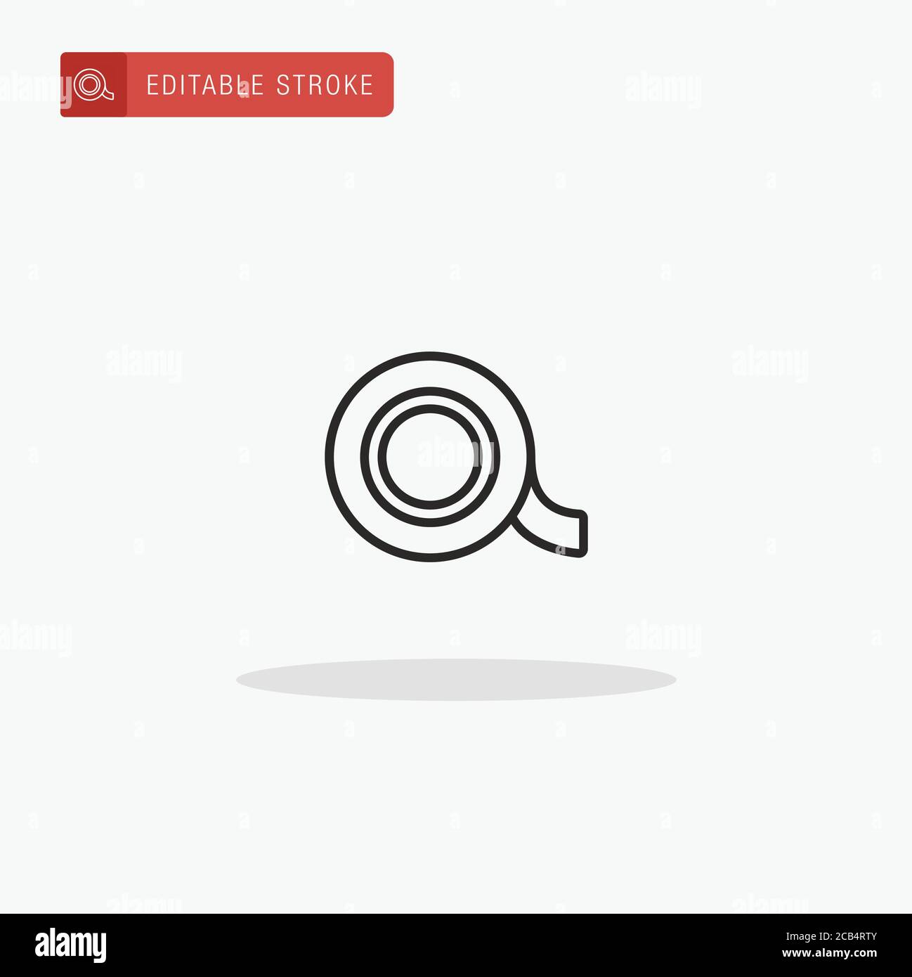 Tape icon vector. Tape icon for presentation Stock Vector Image & Art ...