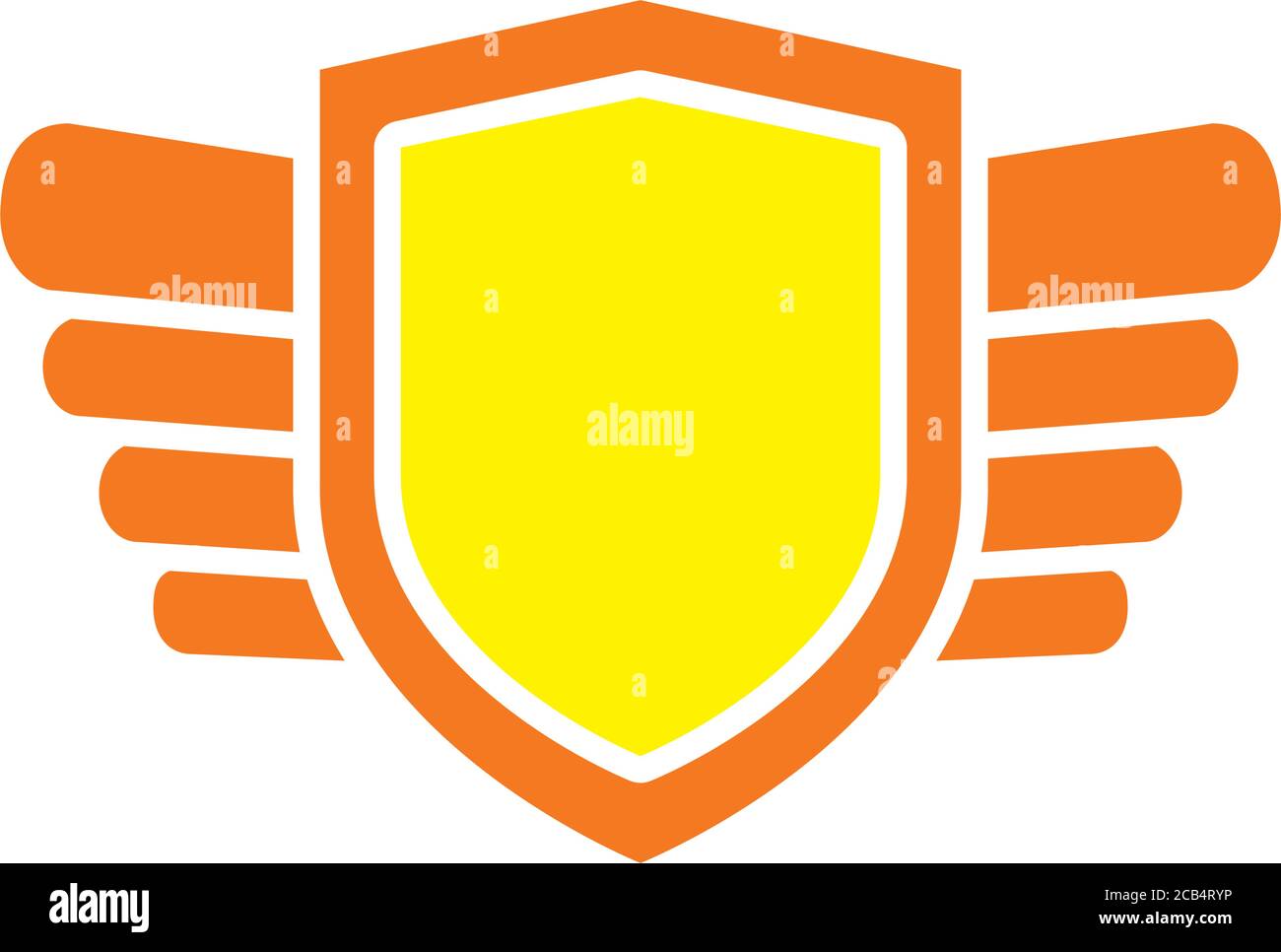 shield badge icon over white background, flat style, vector ...