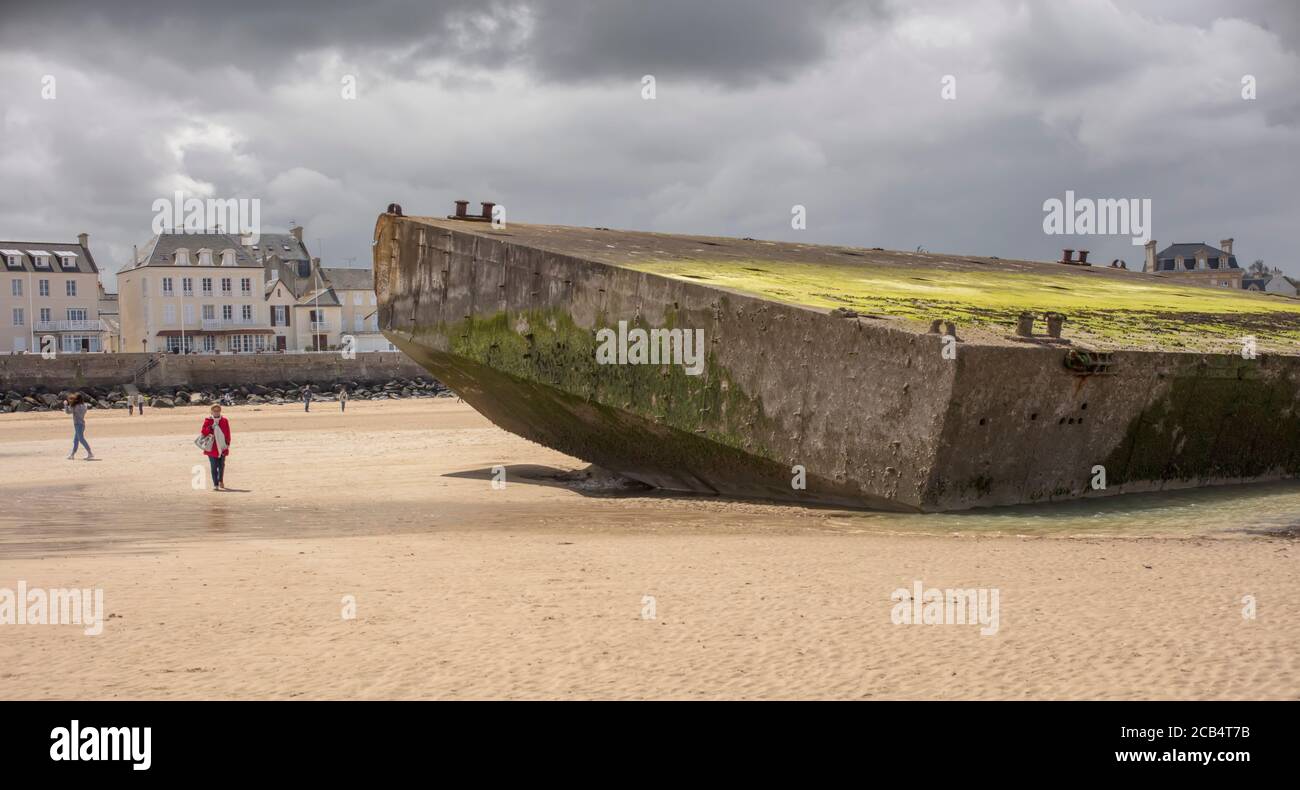 D day remains hi-res stock photography and images - Alamy