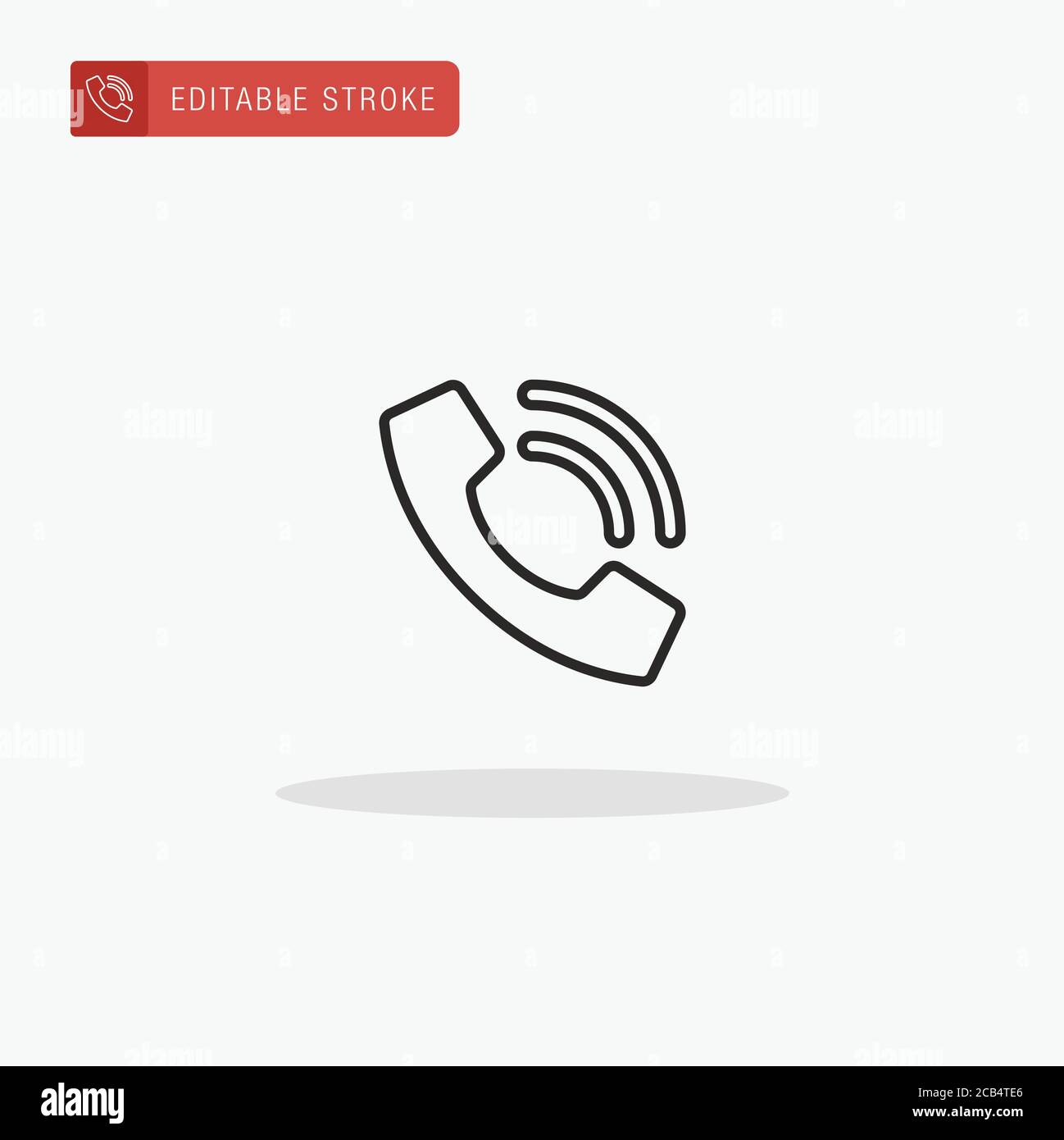 Phone Call icon vector. Phone Call icon for presentation Stock Vector ...