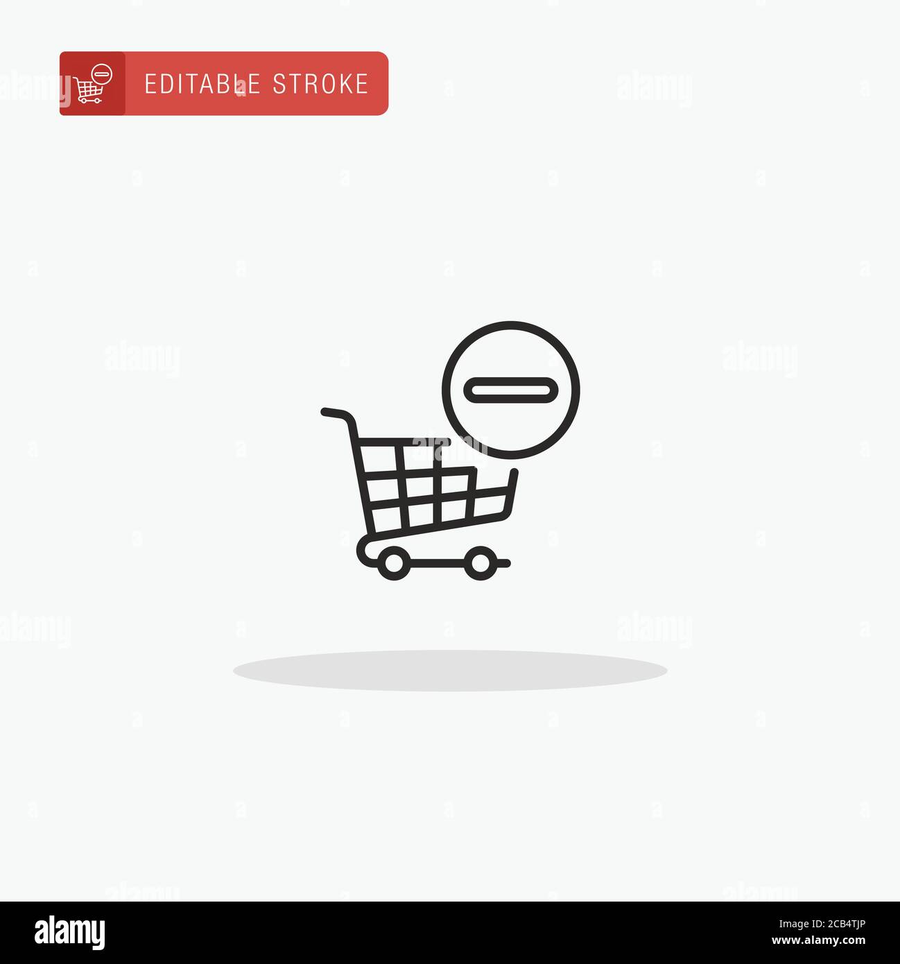 Trolley icon vector. Trolley icon for presentation Stock Vector Image ...