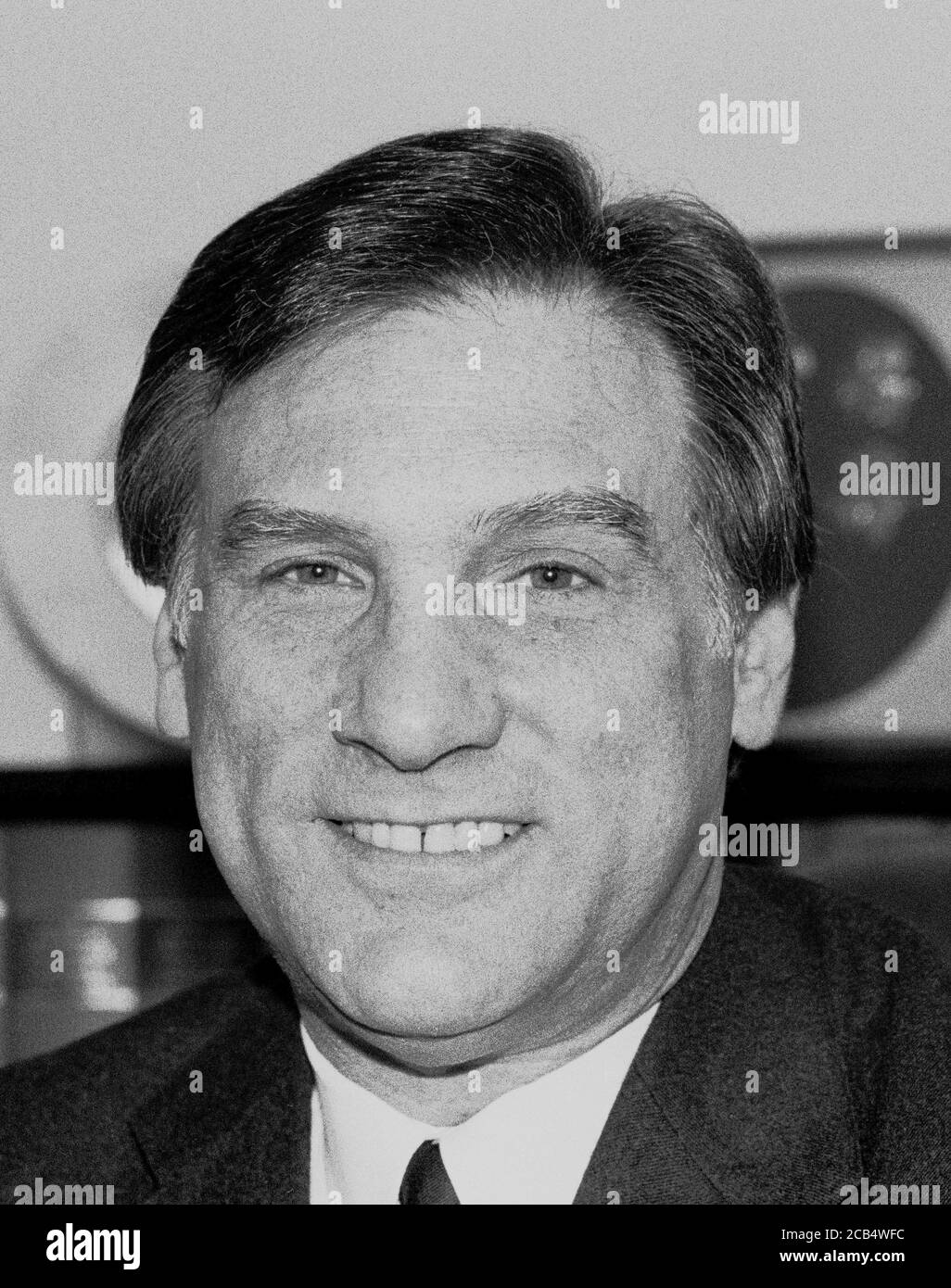 San Francisco Supervisor John L. Molinari in his Office in the late ...