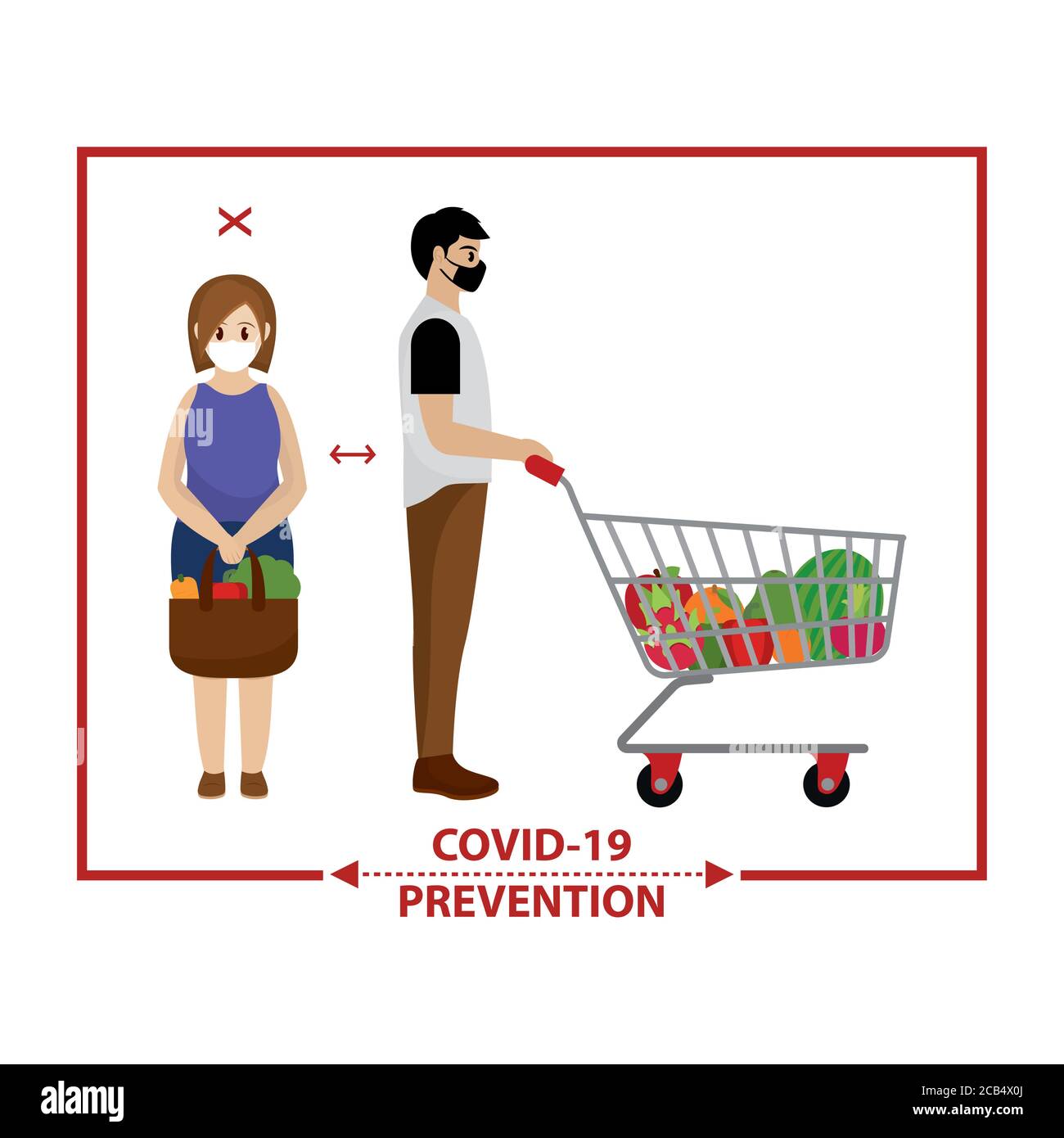 Social distancing poster Stock Vector Image & Art - Alamy