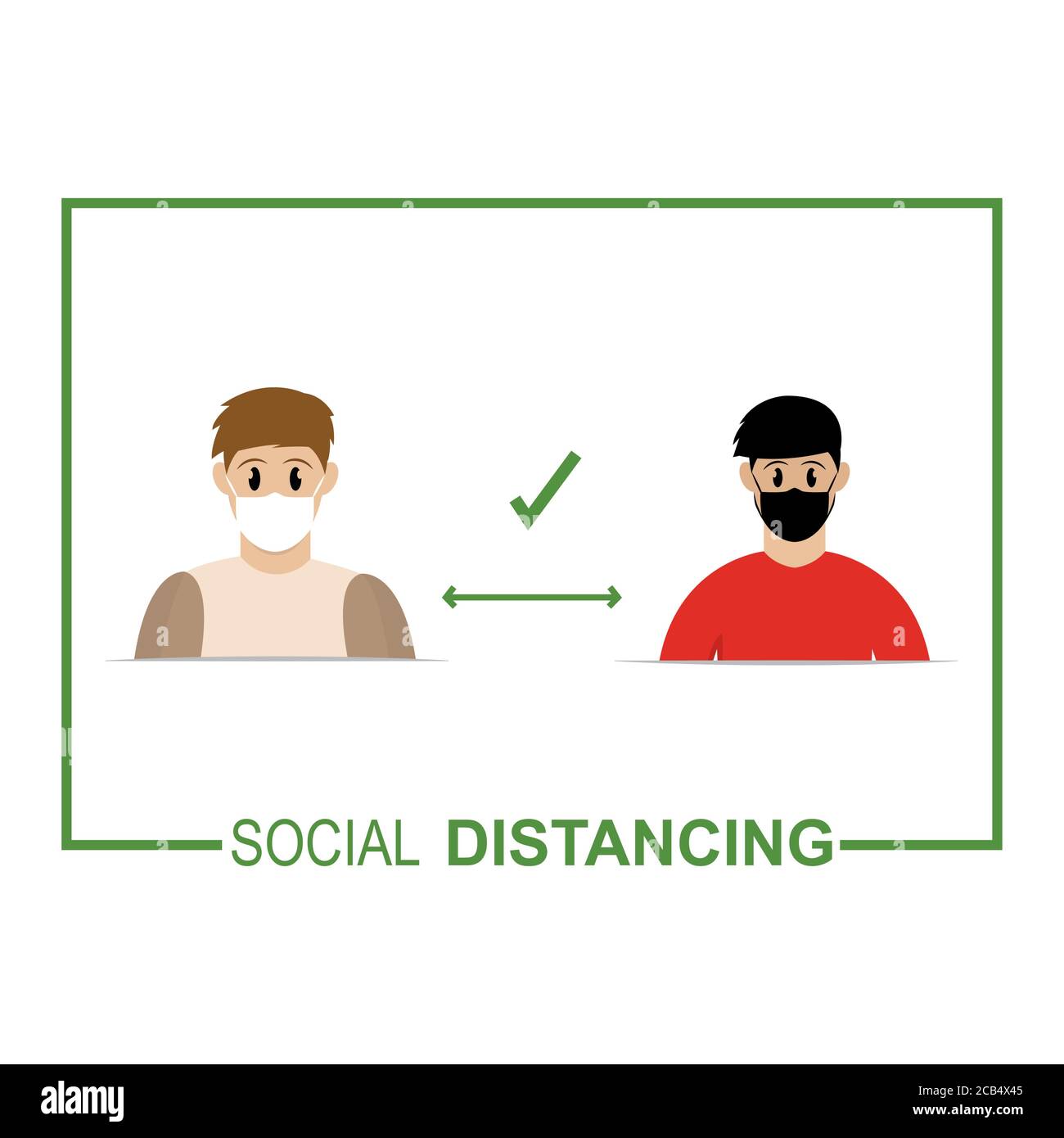 Social distancing poster Stock Vector Image & Art - Alamy