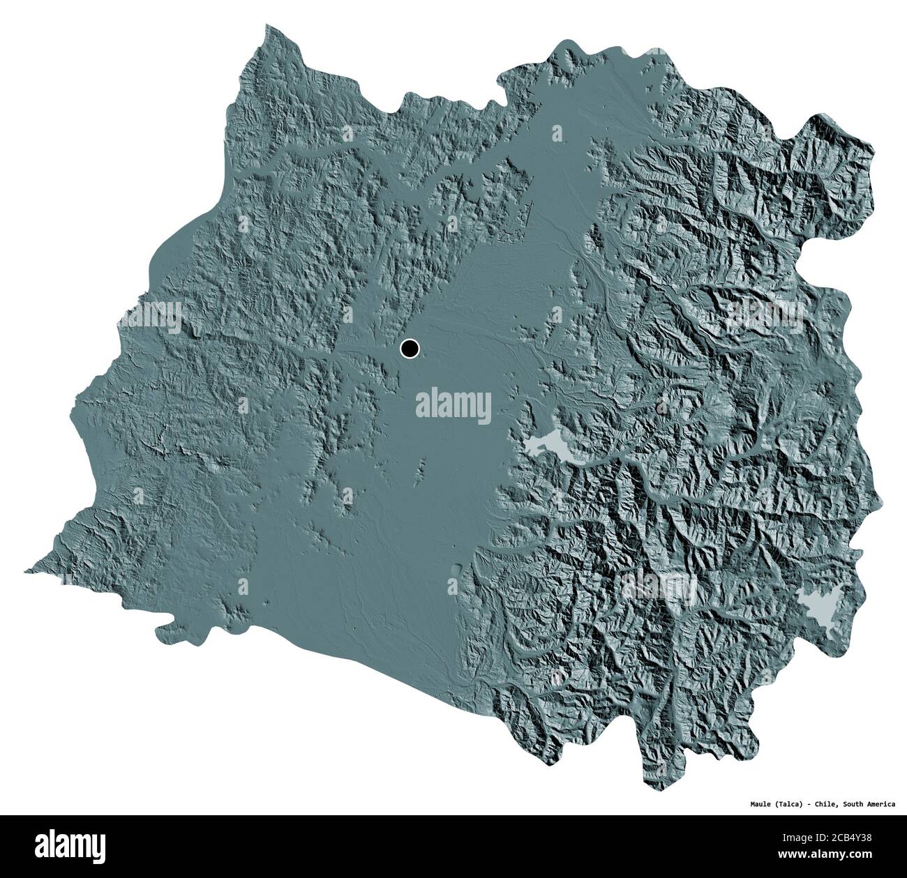 Maule chile map geography hi-res stock photography and images - Alamy