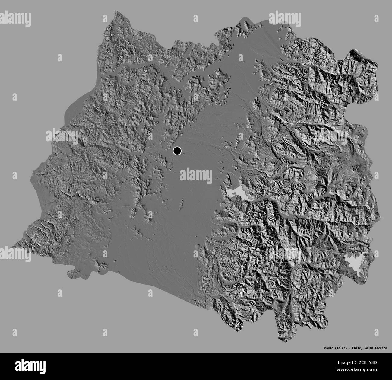 Maule chile map geography hi-res stock photography and images - Alamy