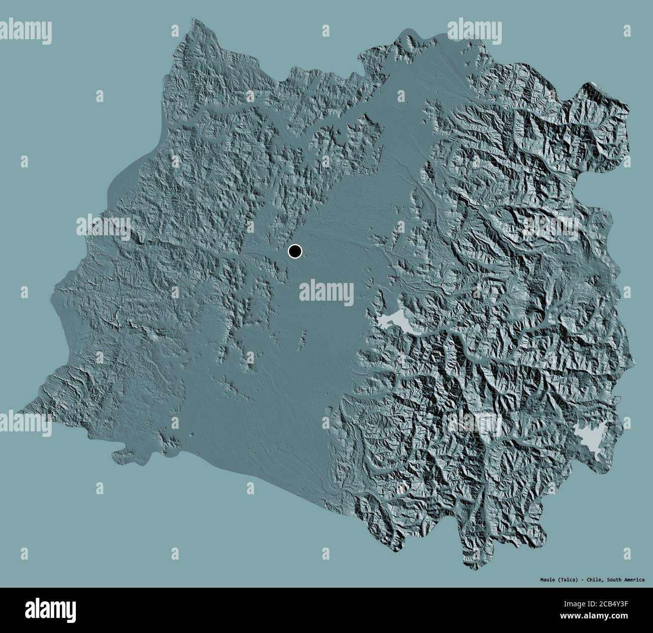 Maule chile map geography hi-res stock photography and images - Alamy