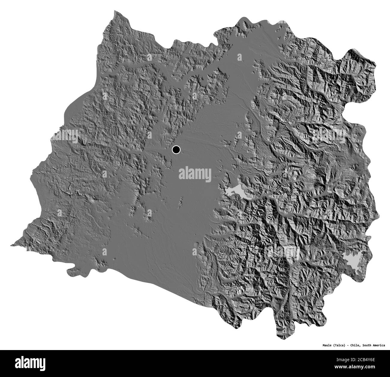 Maule chile map geography hi-res stock photography and images - Alamy