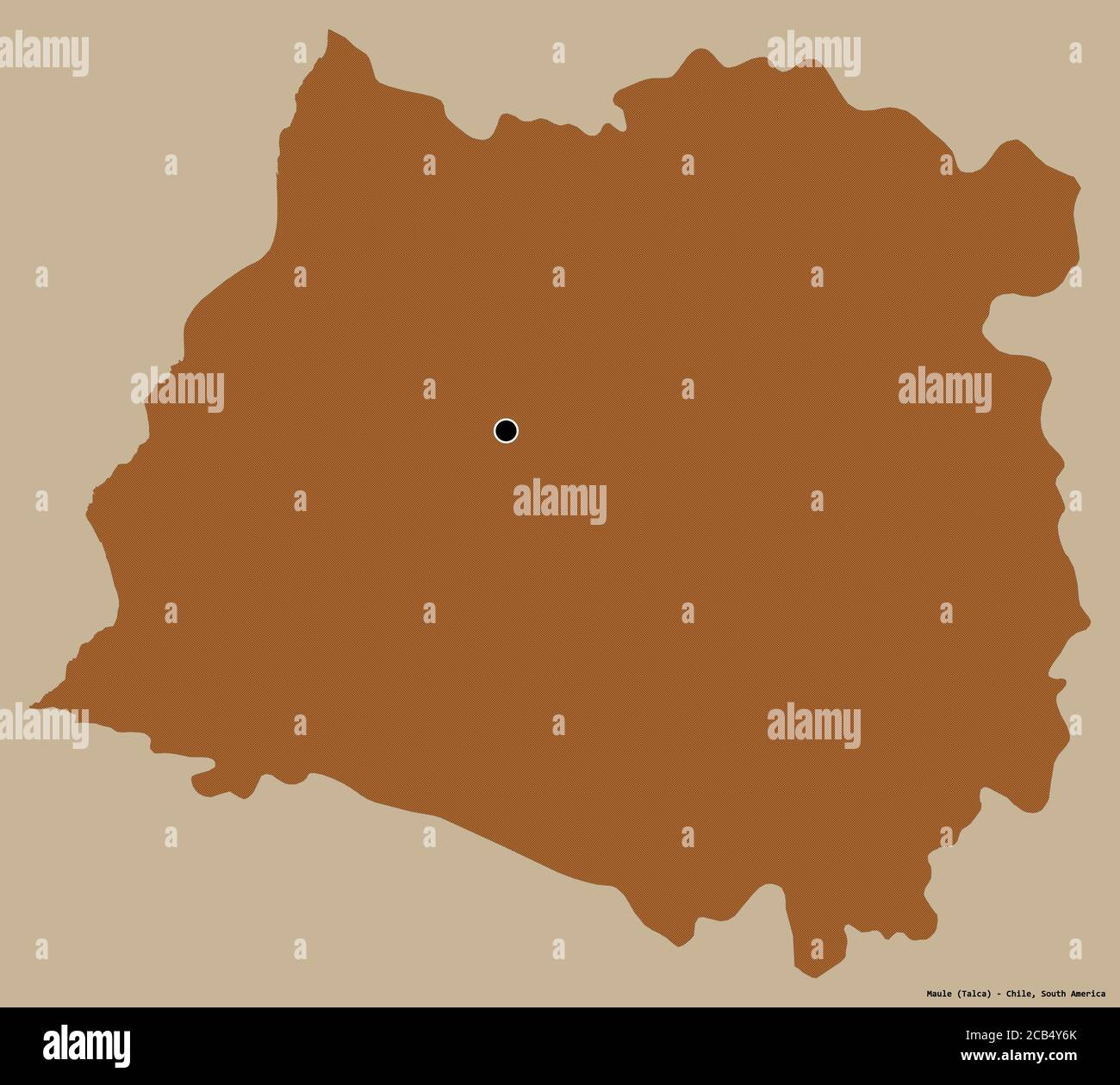 Maule chile map geography hi-res stock photography and images - Alamy