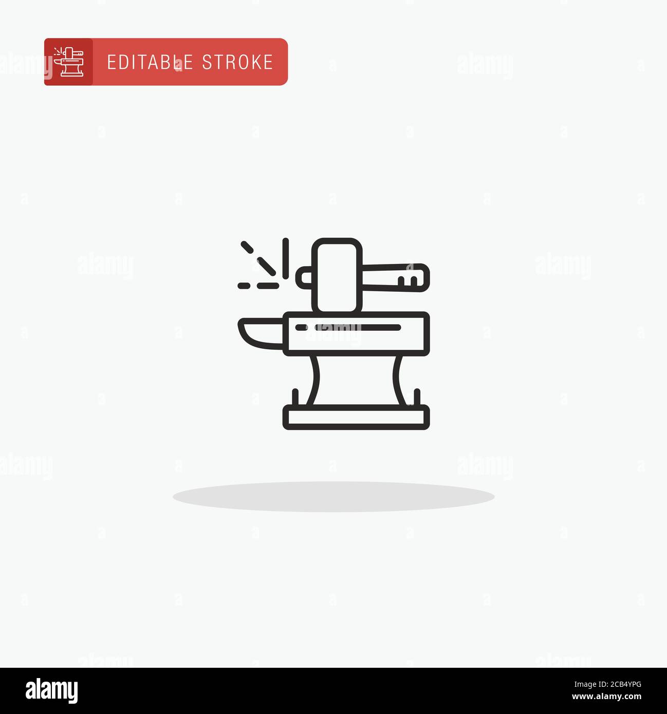 Blacksmith shop tools Cut Out Stock Images & Pictures - Alamy