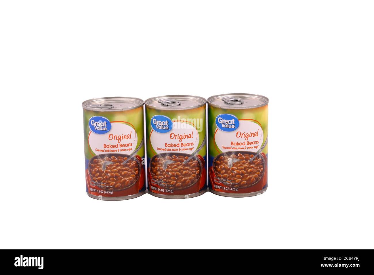 Great Value Baked Beans Stock Photo - Alamy