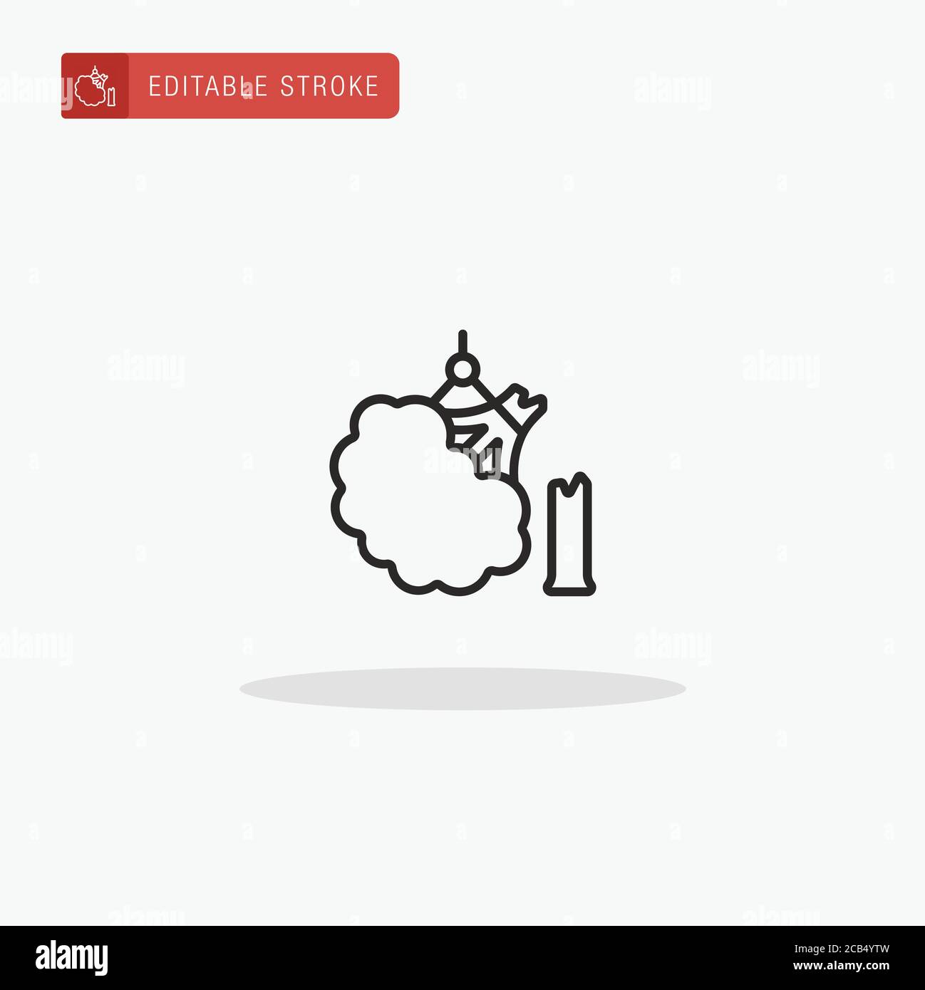 Tree Recovery icon vector. Tree Recovery icon for presentation Stock ...
