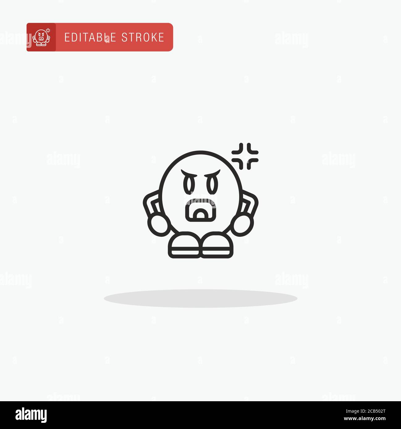 Shouting icon vector. Shouting icon for presentation Stock Vector Image ...