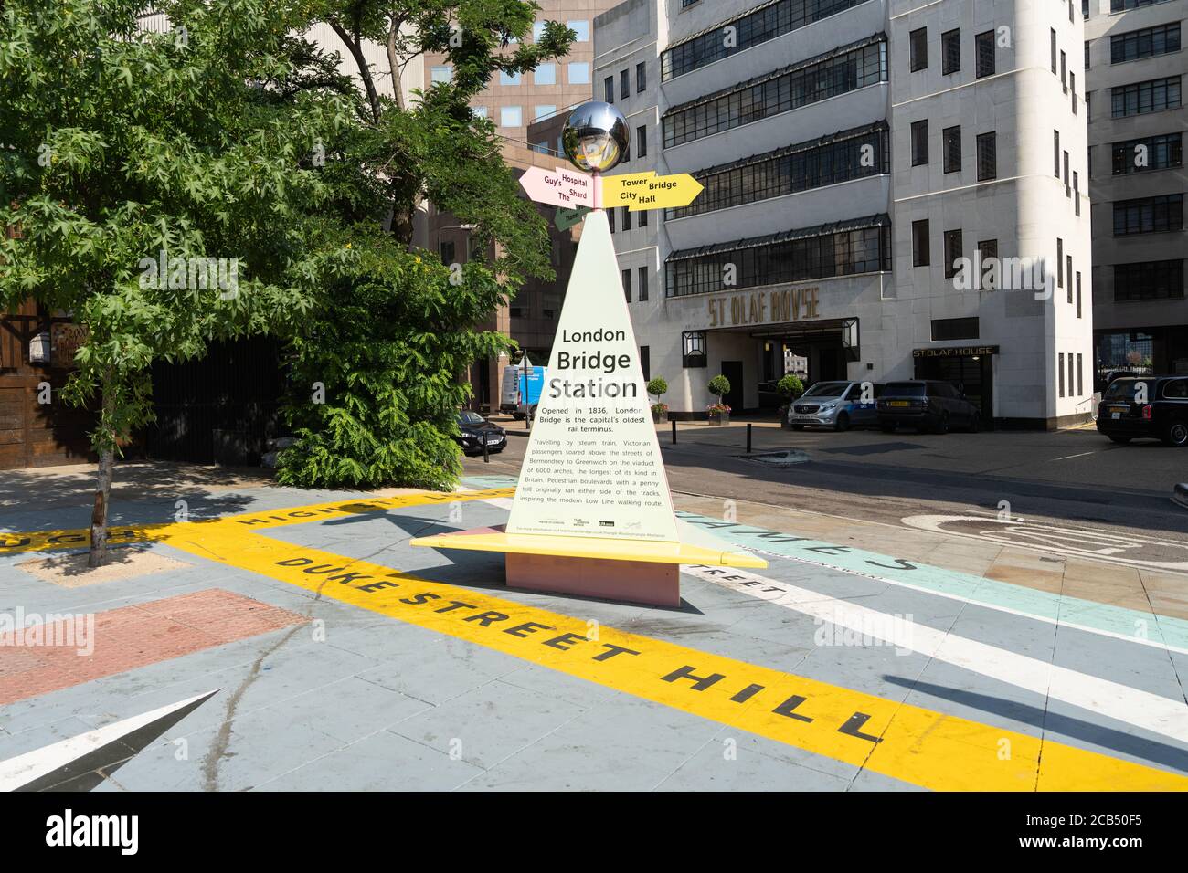 The Tooley Street Triangle Stock Photo - Alamy