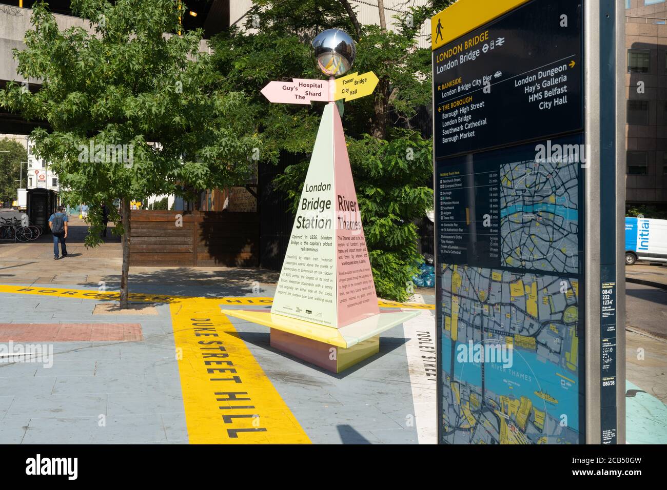 The Tooley Street Triangle Stock Photo - Alamy