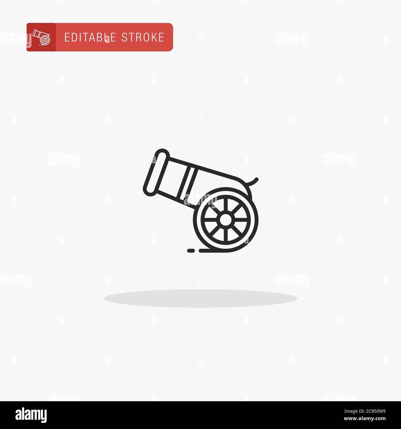 Cannon icon vector. Cannon icon for presentation Stock Vector Image ...