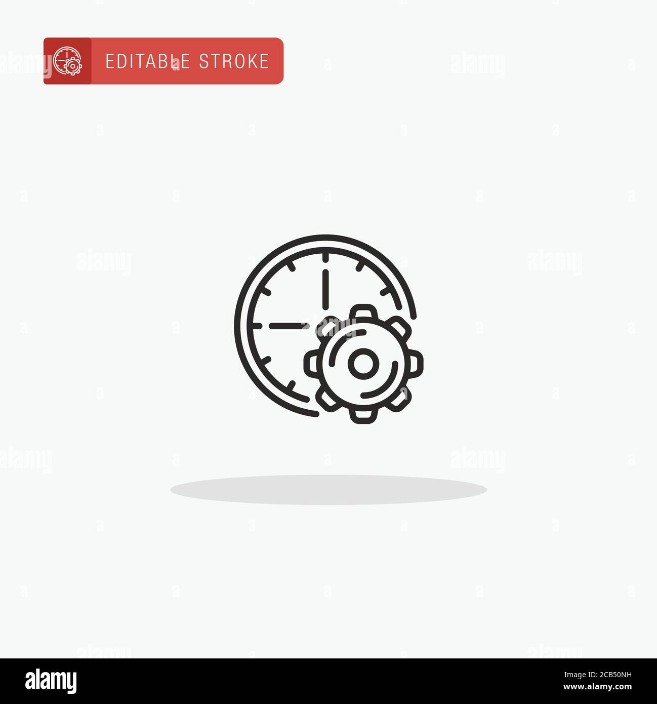 Time icon vector. Time icon for presentation Stock Vector Image & Art ...