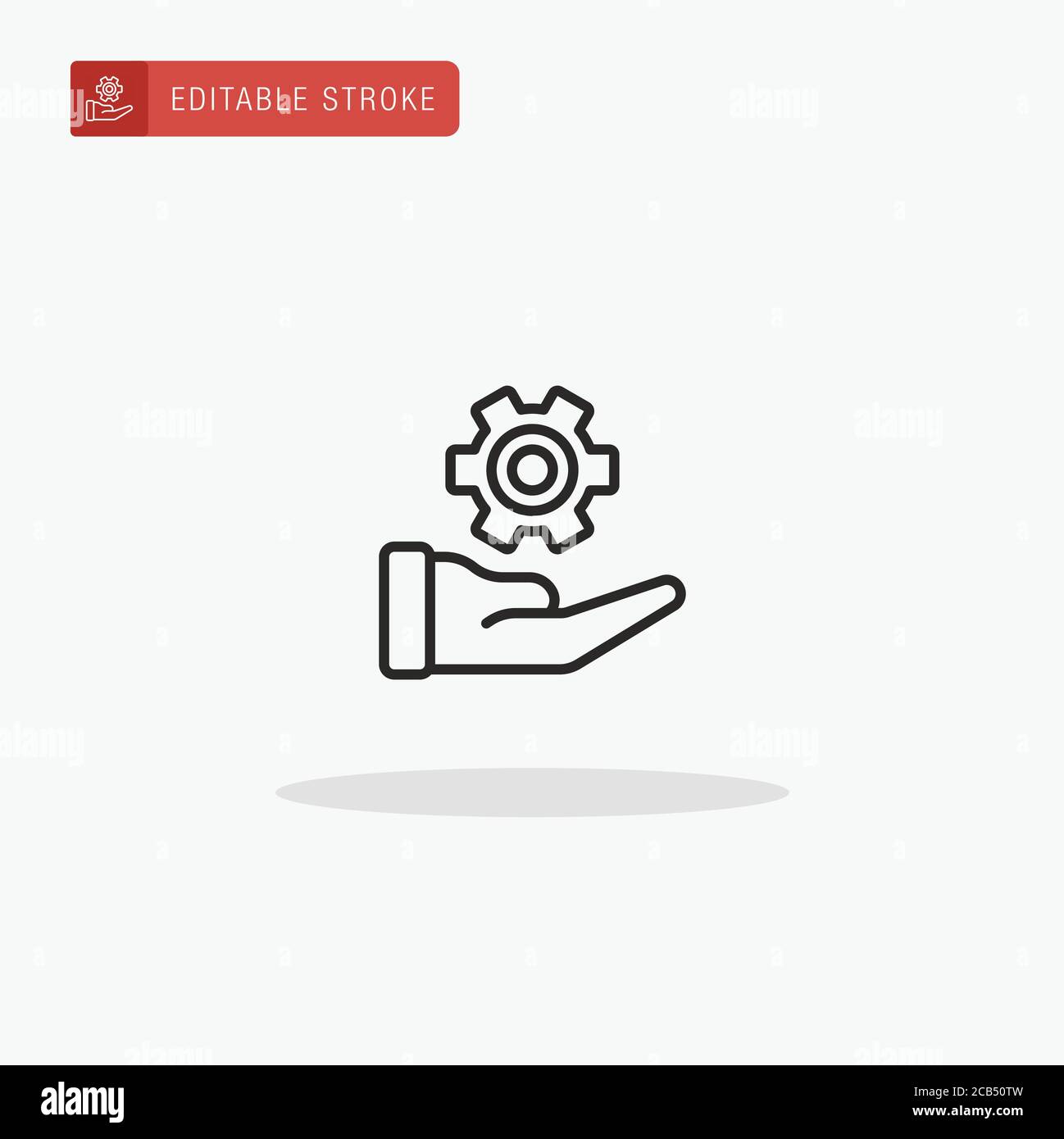 Manufacturing icon vector. Manufacturing icon for presentation Stock ...