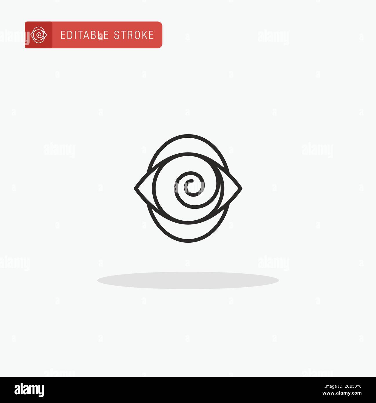 Hypnosis icon vector. Hypnosis icon for presentation Stock Vector Image ...
