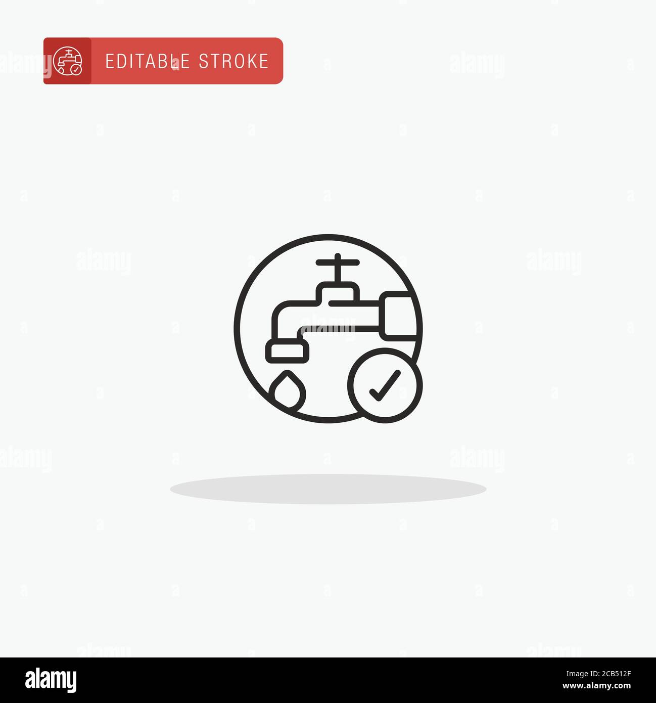 Water icon vector. Water icon for presentation Stock Vector Image & Art ...