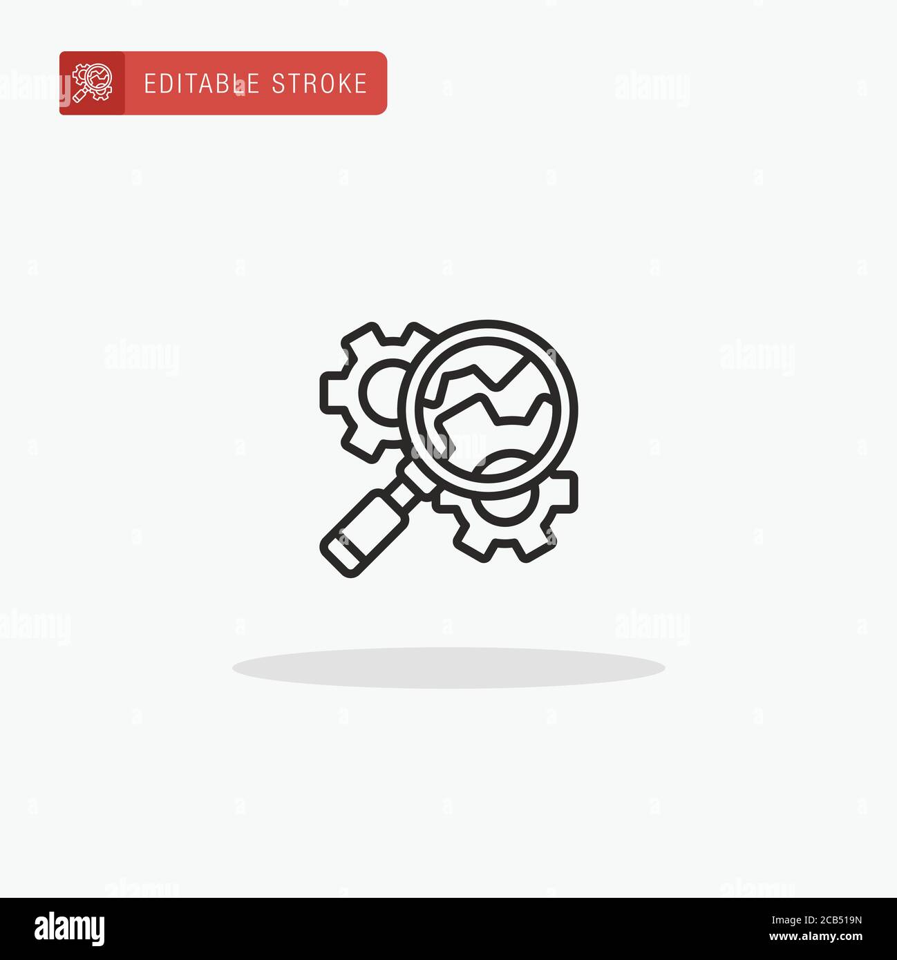 Inspection icon vector. Inspection icon for presentation Stock Vector ...