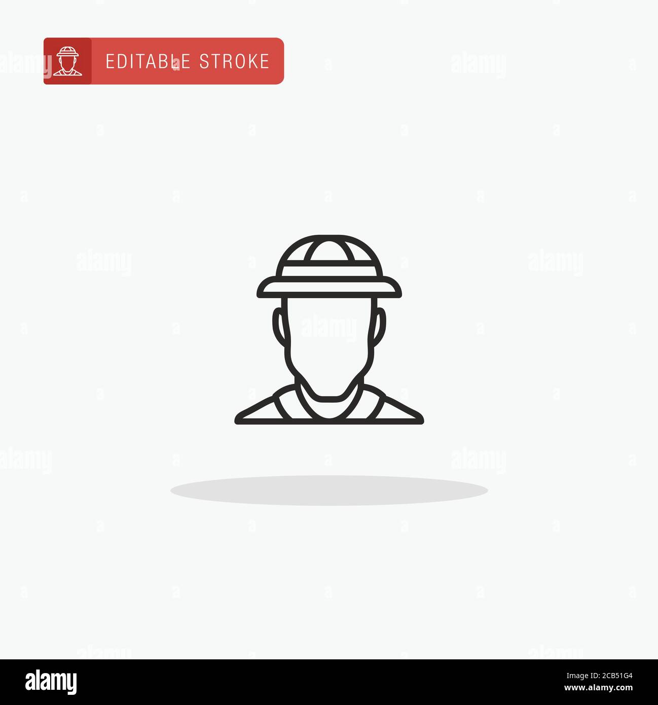 Zookeeper icon vector. Zookeeper icon for presentation Stock Vector ...