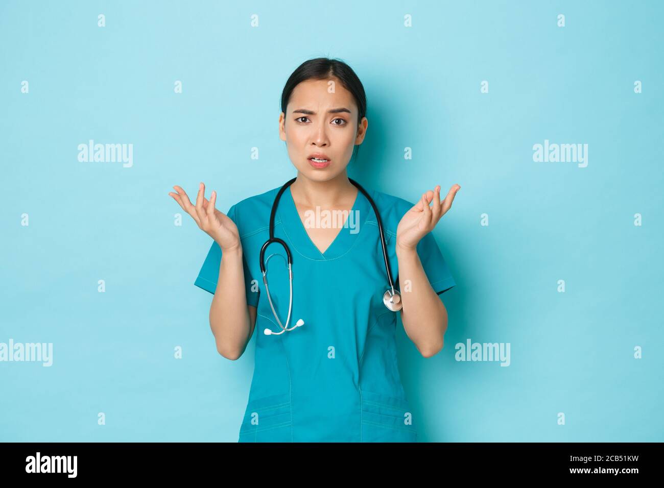 Confused patient nurse hi-res stock photography and images - Alamy