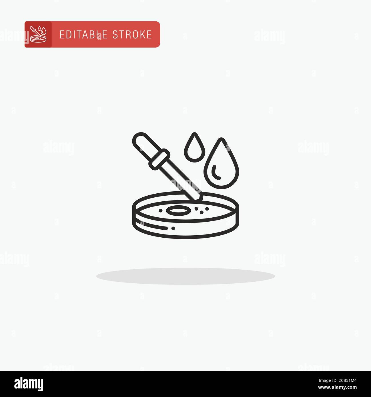 Pipette icon vector. Pipette icon for presentation Stock Vector Image ...