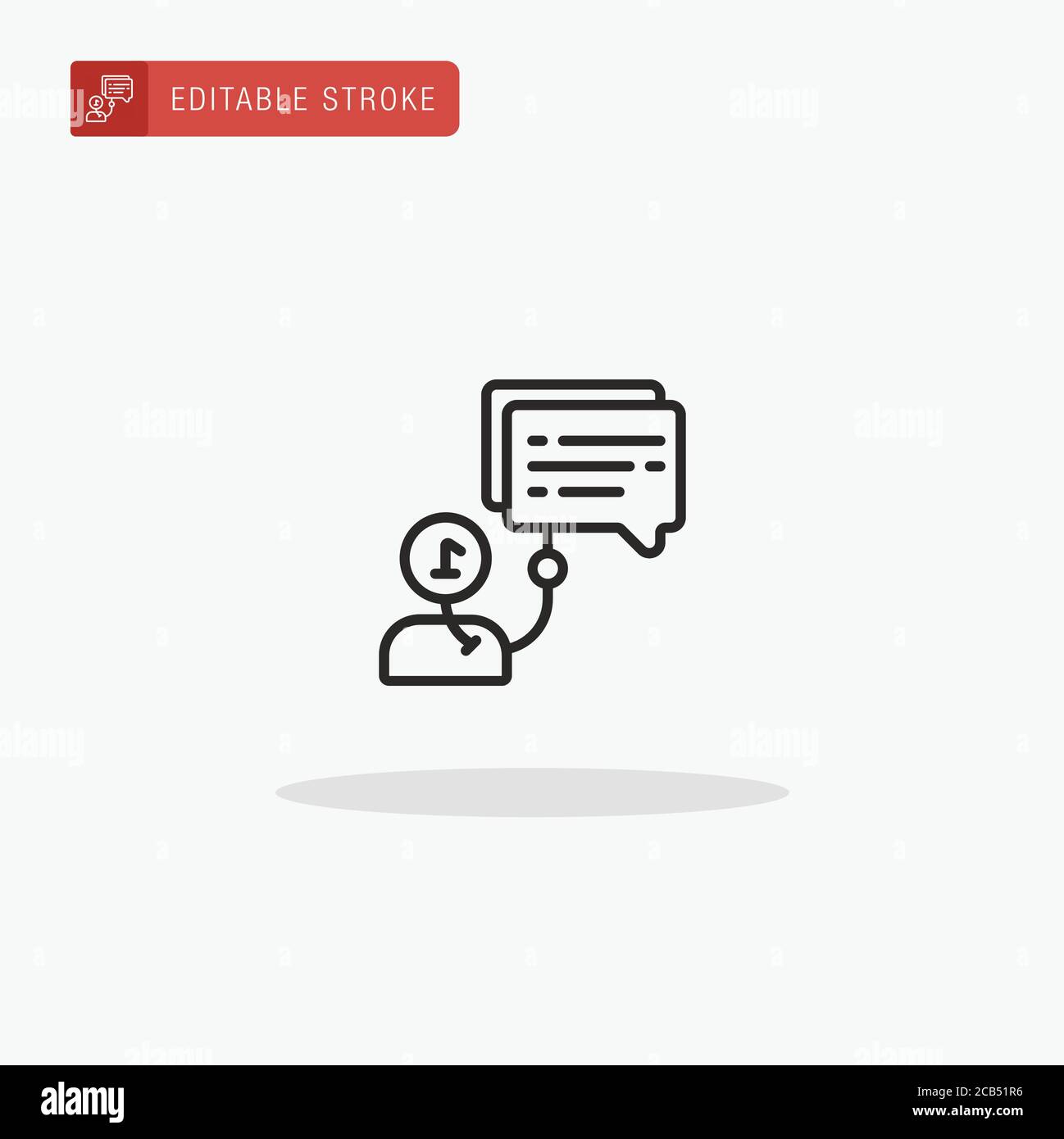 Messaging icon vector. Messaging icon for presentation Stock Vector ...