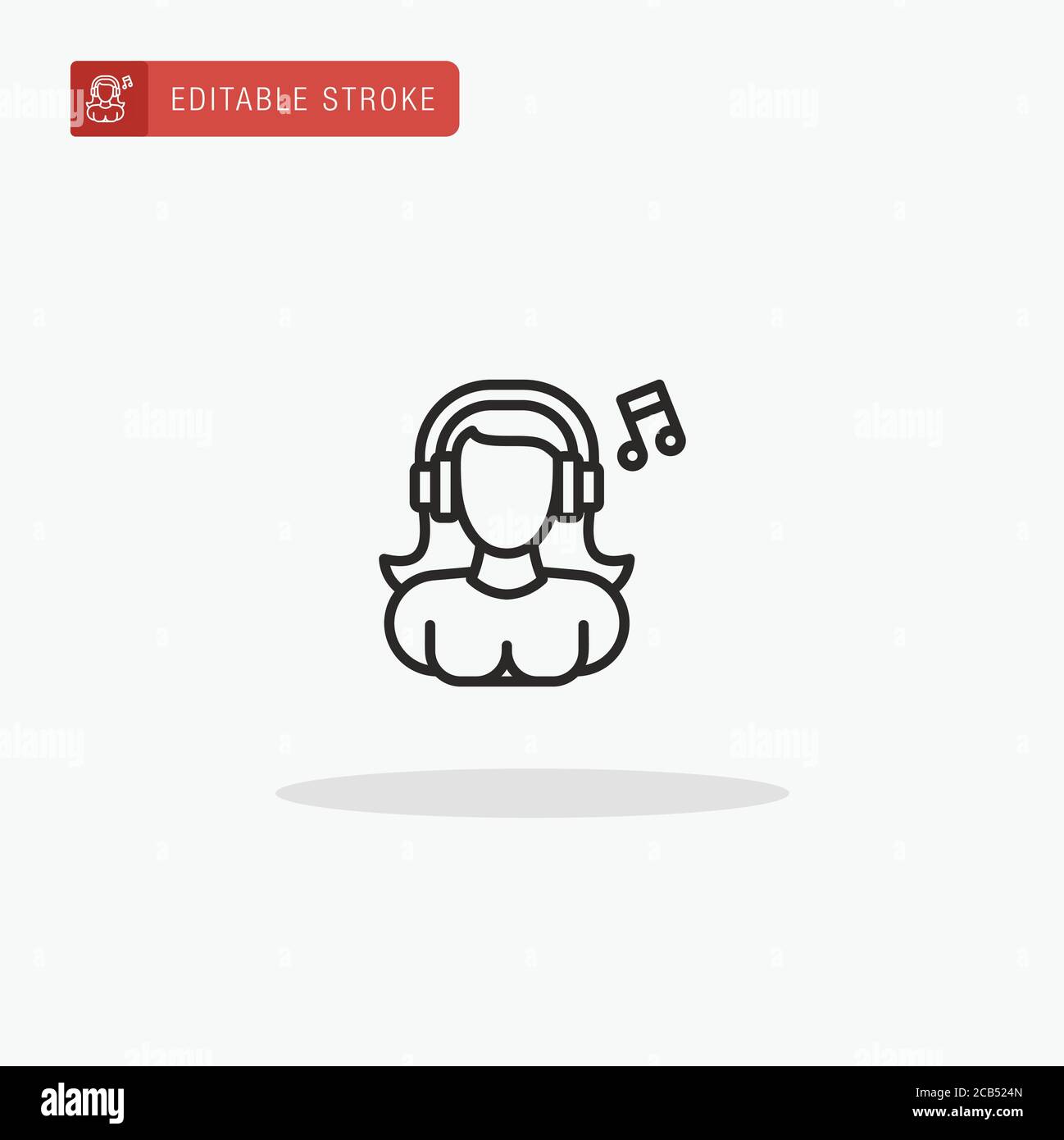 Music Therapy icon vector. Music Therapy icon for presentation Stock ...