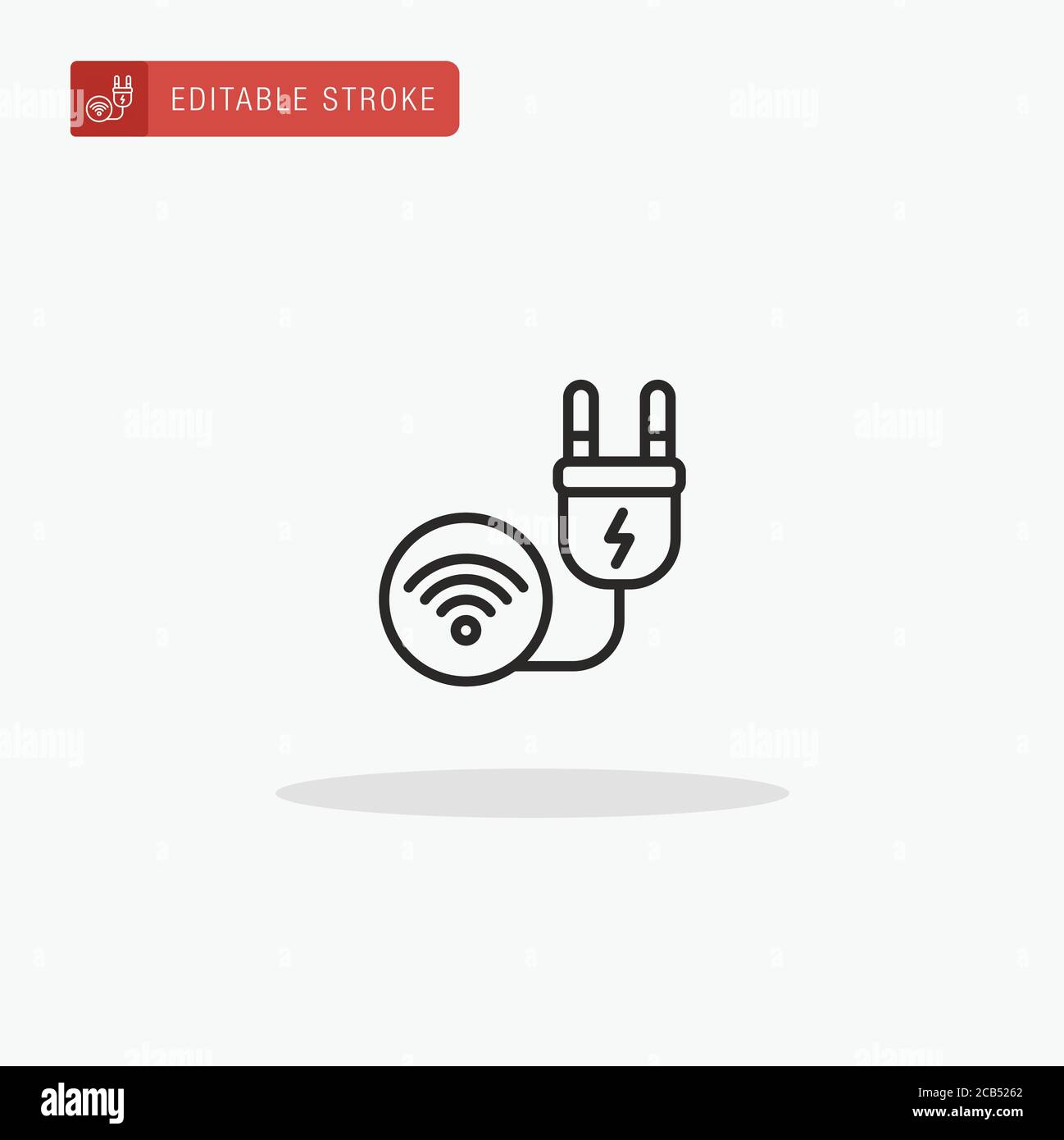 Plug icon vector. Plug icon for presentation Stock Vector Image & Art ...